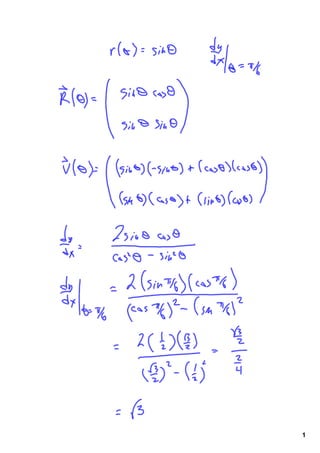 AP Calculus BC: 12-05 Polar Slope and Arc Length | PDF