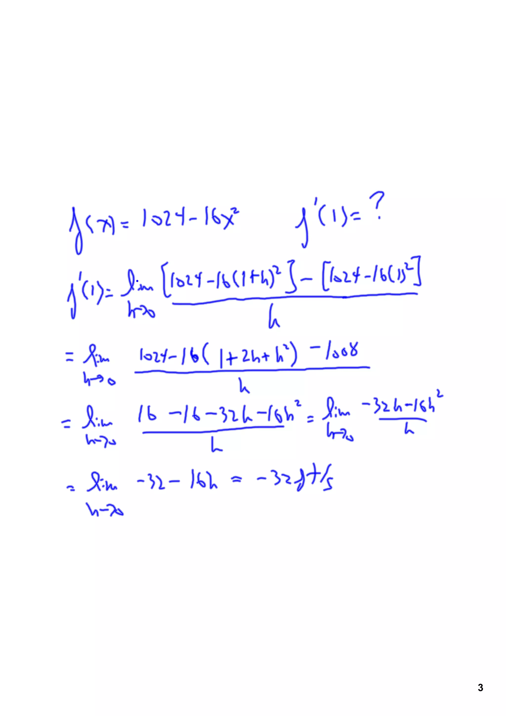 Intro to Calculus in preCalculus 2-3: Definition of the Derivative | PDF
