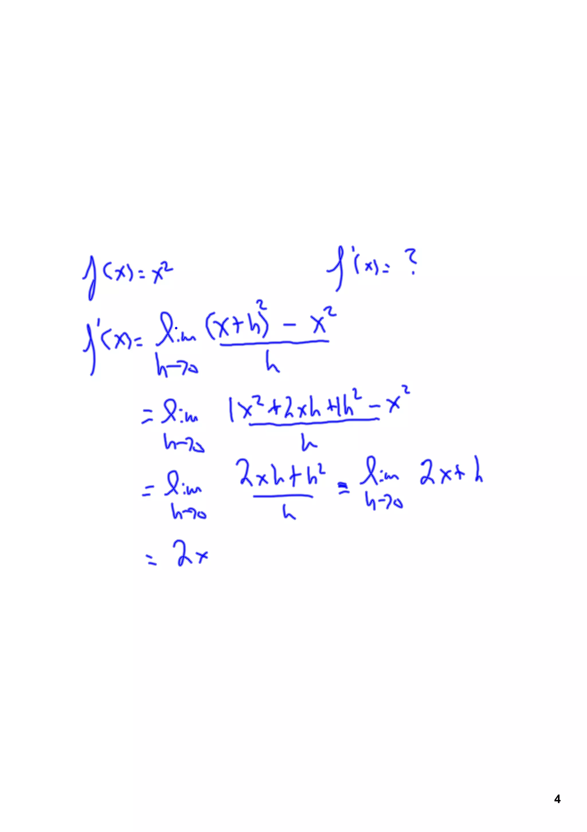 Intro to Calculus in preCalculus 2-3: Definition of the Derivative | PDF