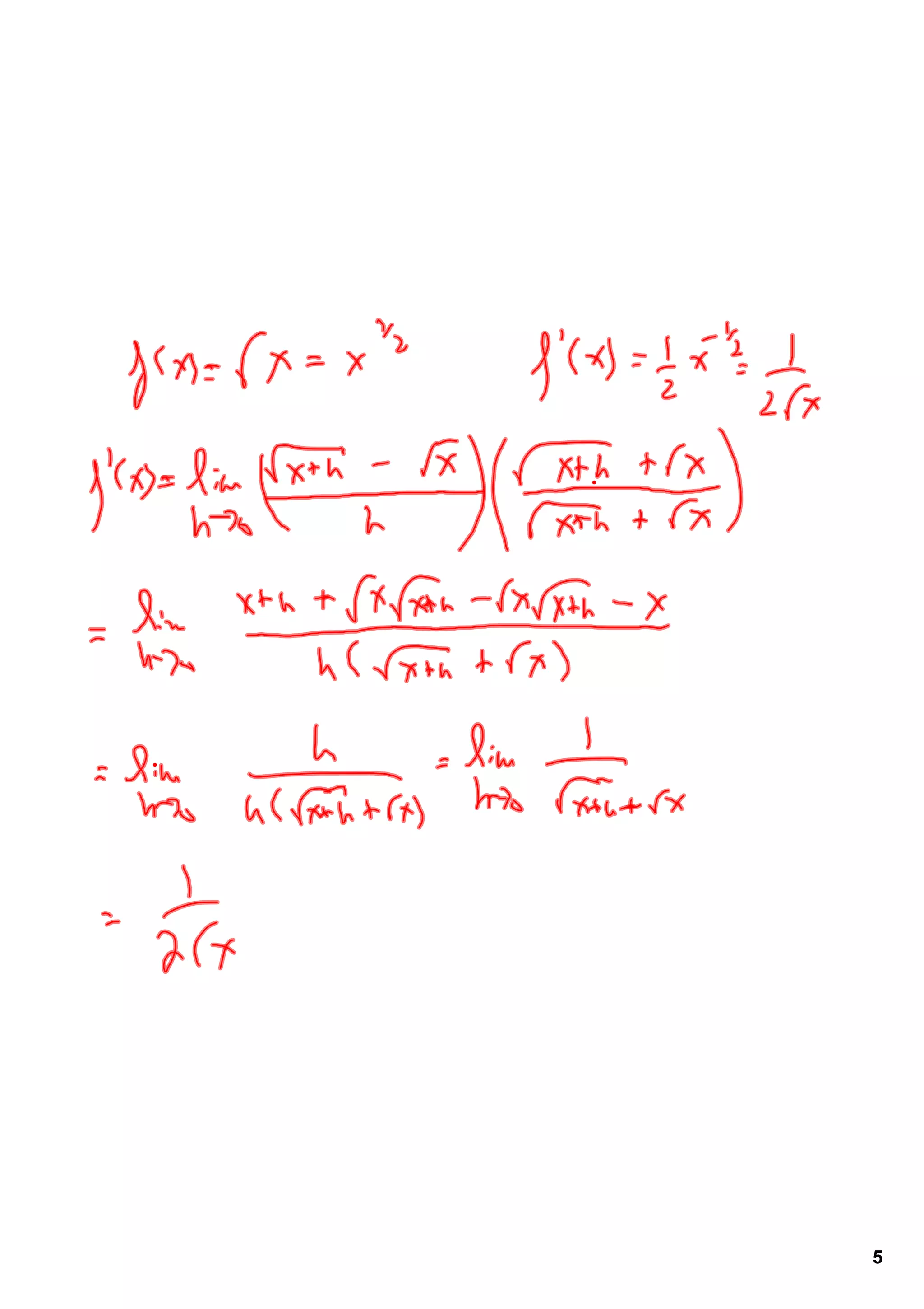 Calculus 204 Definition Of The Derivative Ii Pdf Physics Science
