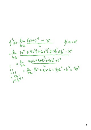Calculus 204 Definition of the Derivative II | PDF | Physics | Science