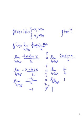 Calculus 205 Continuity and Differentiability | PDF