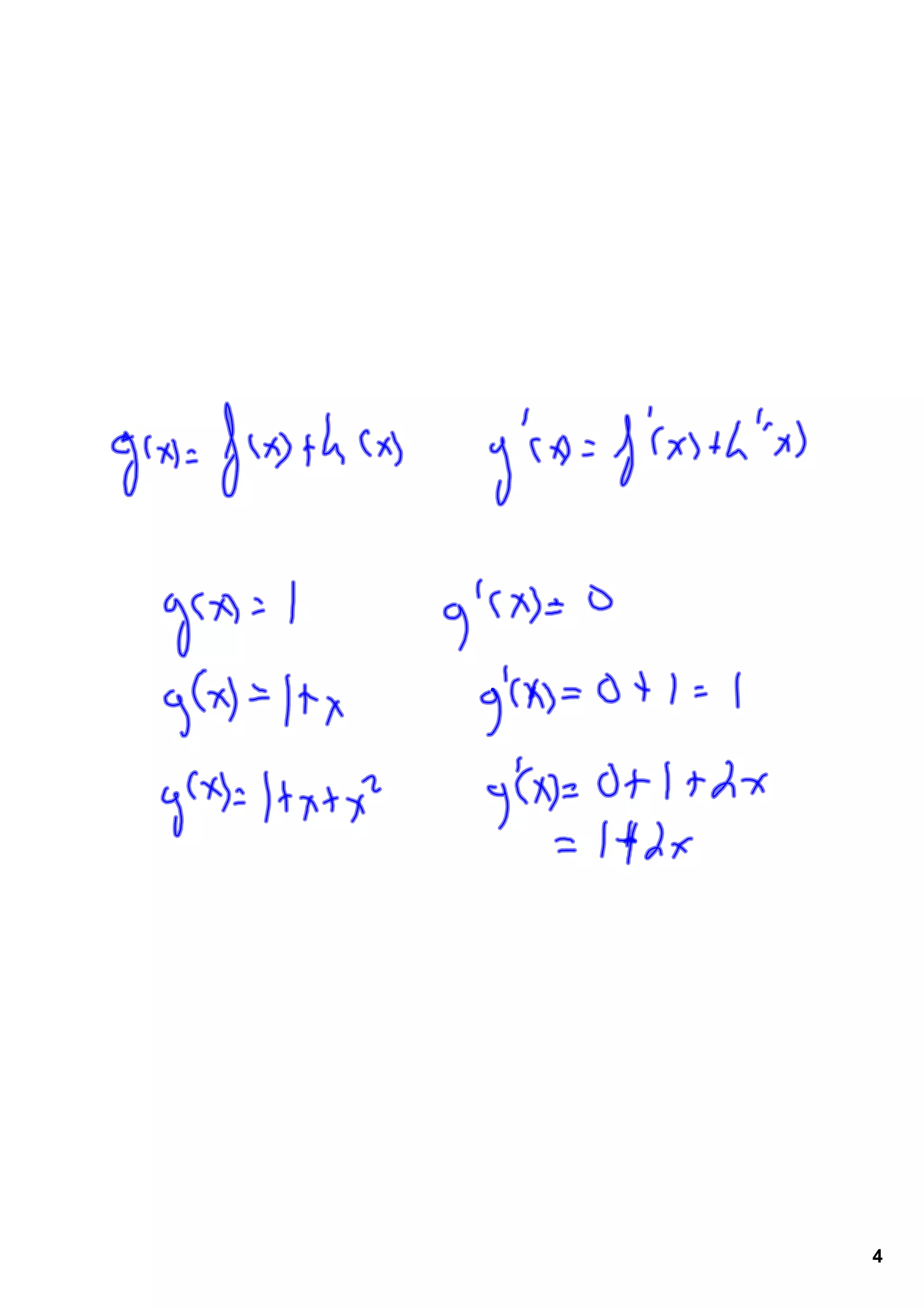 Calculus 301 Product and Quotient Rules for Differentiation! | PDF