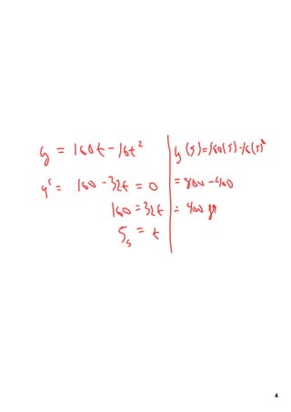 preCalculus: Intro to Calculus 304 Parametrics | PDF