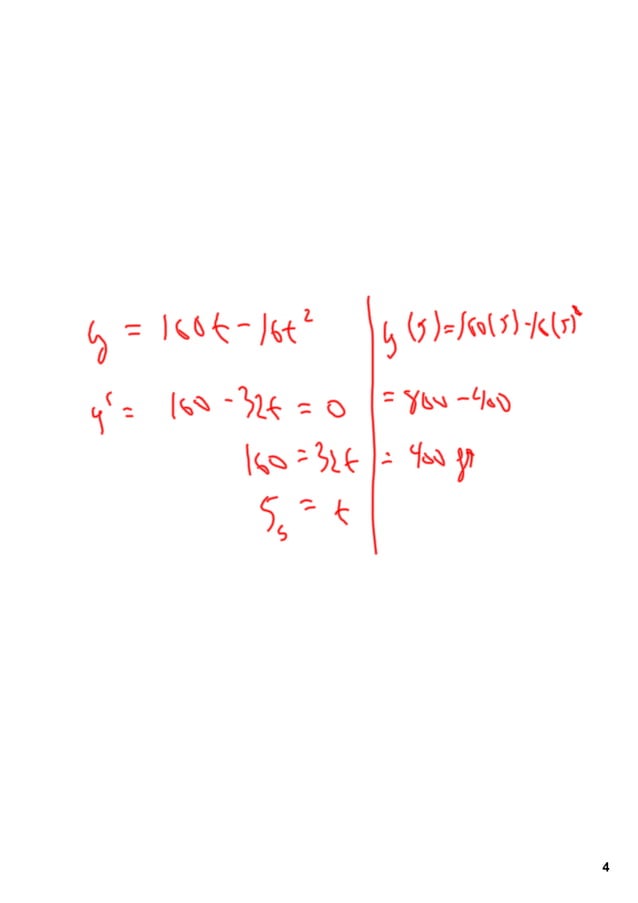preCalculus: Intro to Calculus 304 Parametrics | PDF