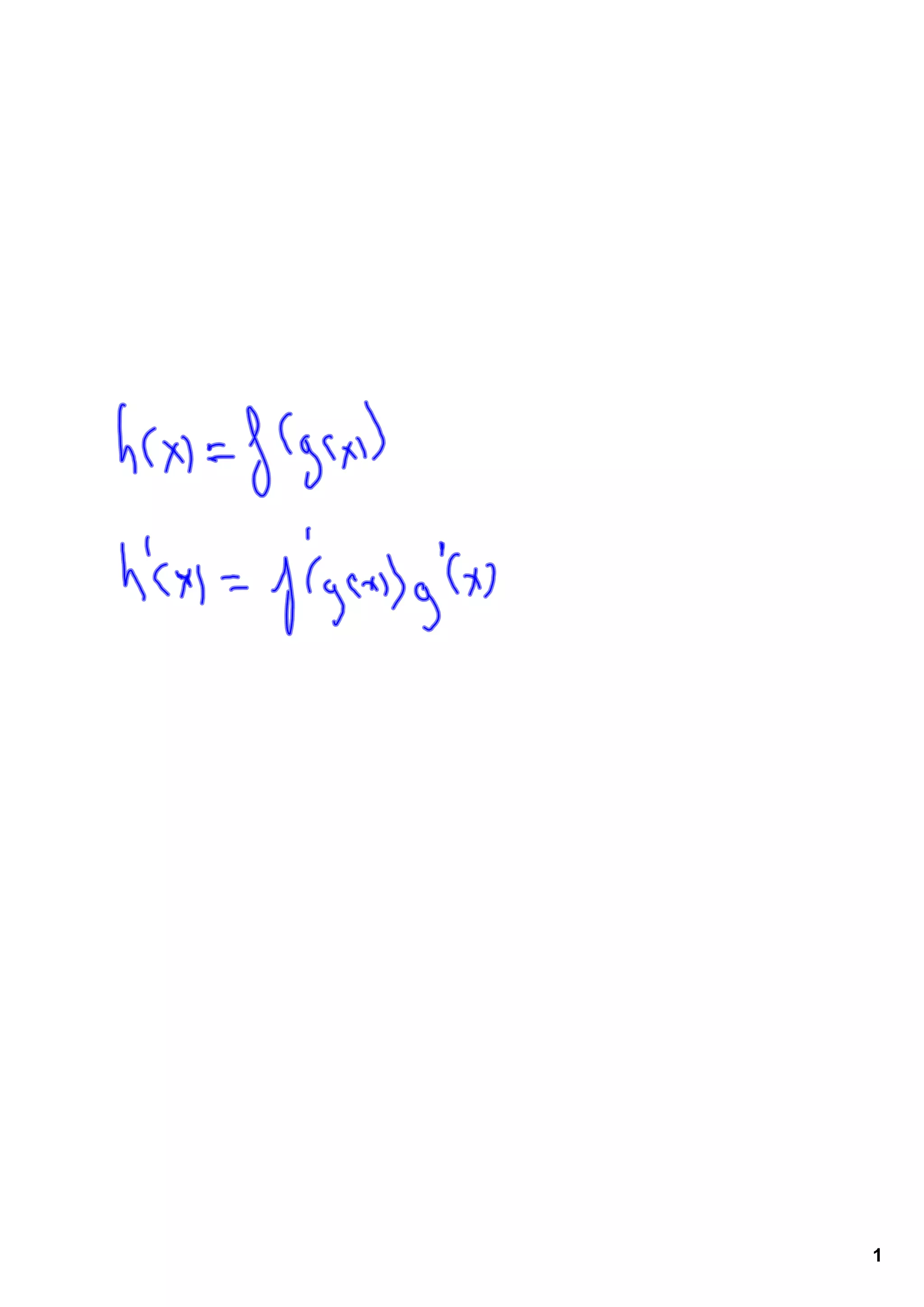 Calculus 305 Chain Rule! | PDF