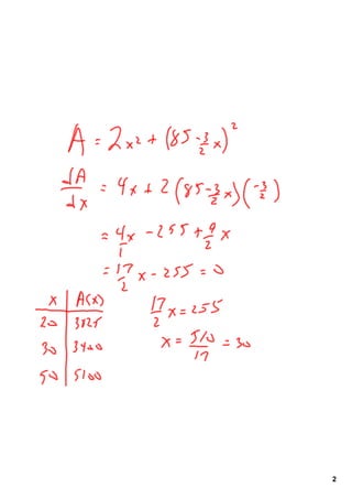 Calculus 408 Optimization, Min Max Theorem | PDF