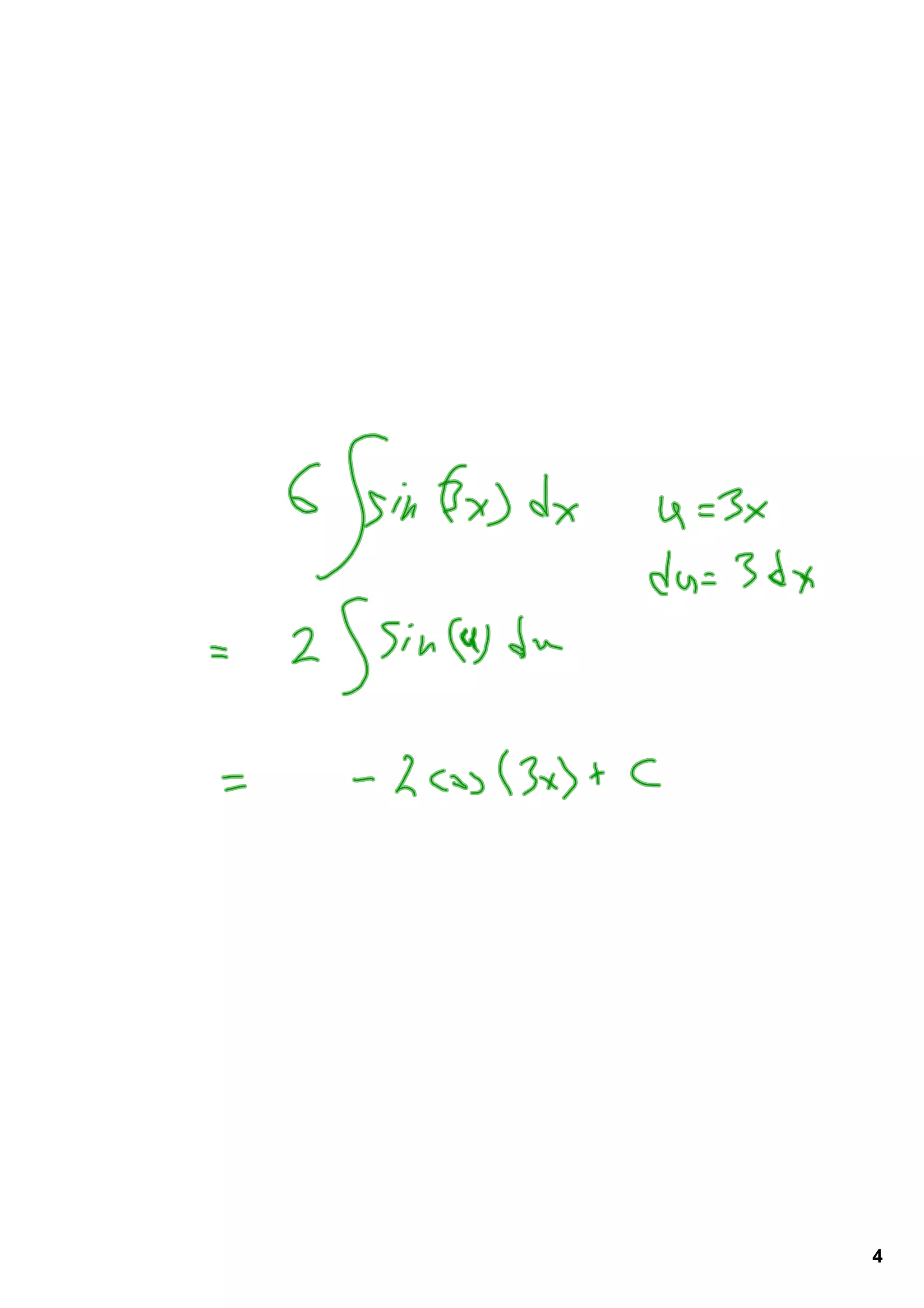 Calculus 501 Anti Differentiation | PDF