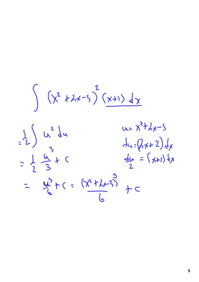 preCalculus: intro to Calc 5-10 U-Sub! | PDF