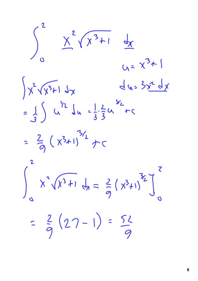 preCalculus: intro to Calc 5-10 U-Sub! | PDF