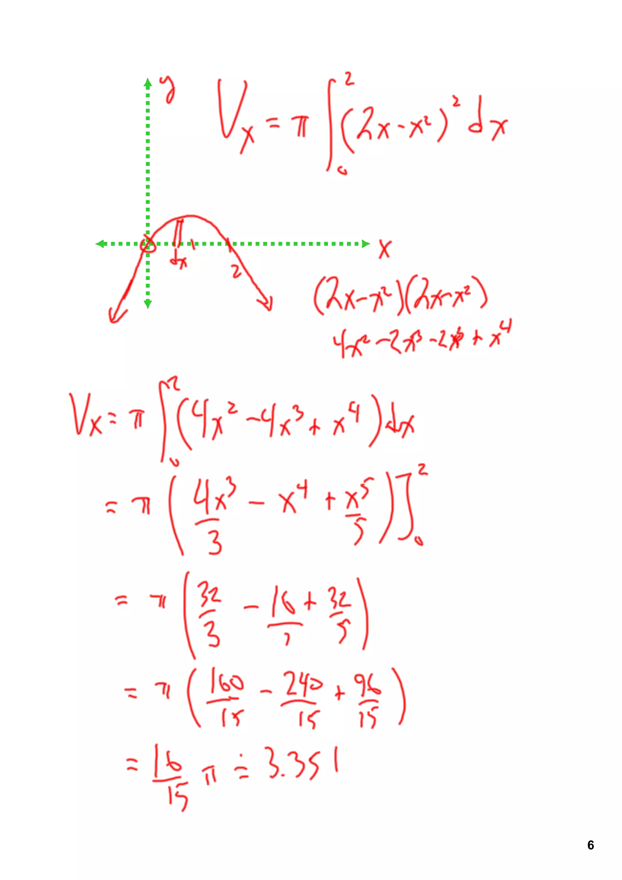 AP Calculus 602 Volumes of Revolution: Disk Method | PDF