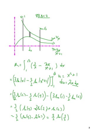 AP Calculus BC 703 Integrals and Derivatives Involving ln(x) | PDF