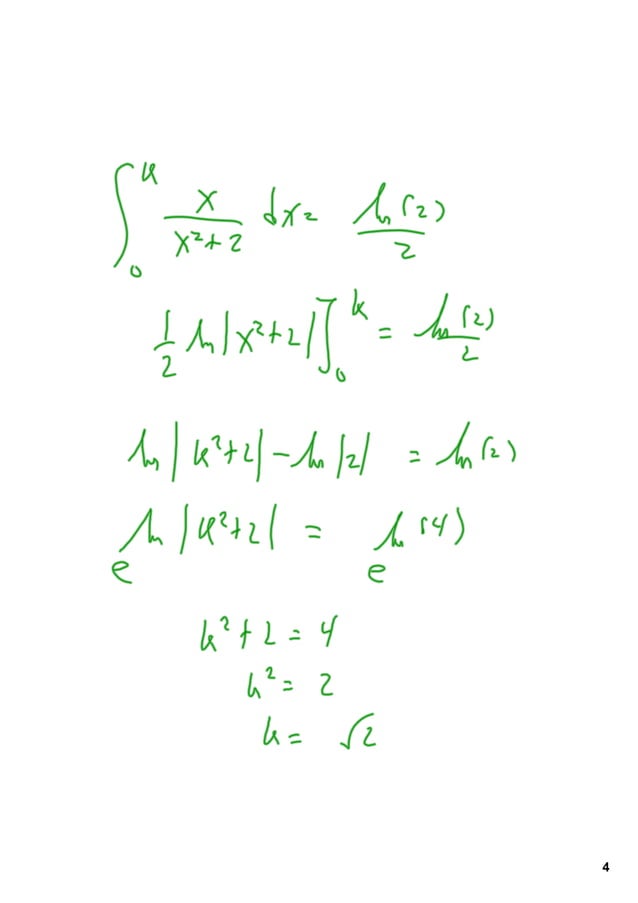 AP Calculus BC 703 Integrals and Derivatives Involving ln(x) | PDF