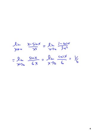 ap calculus bc 801: L'Hopital's Rule! | PDF