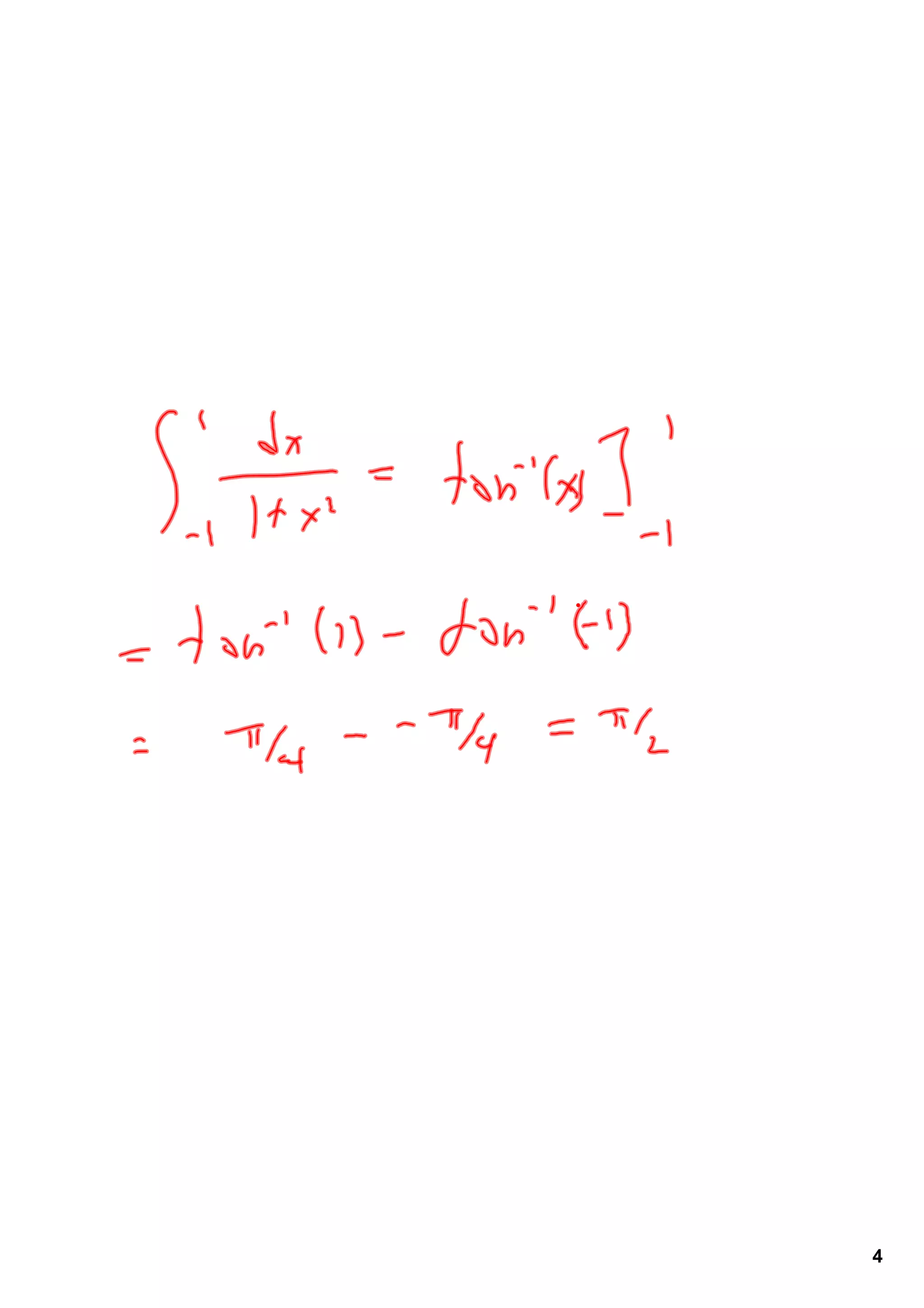 ap calculus bc 803: arc tangent derivatives | PDF