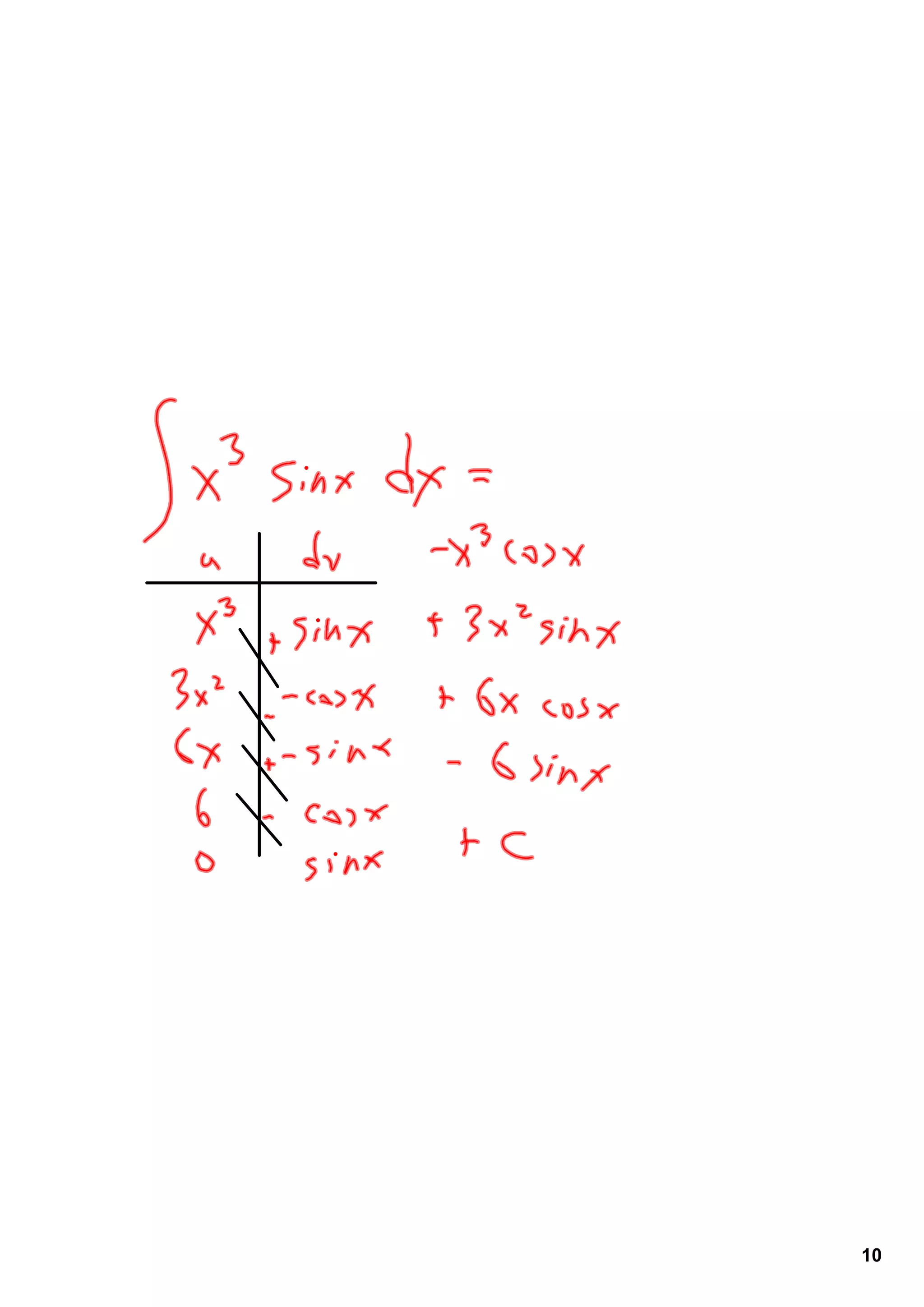 ap calculus bc 805: integration by parts | PDF