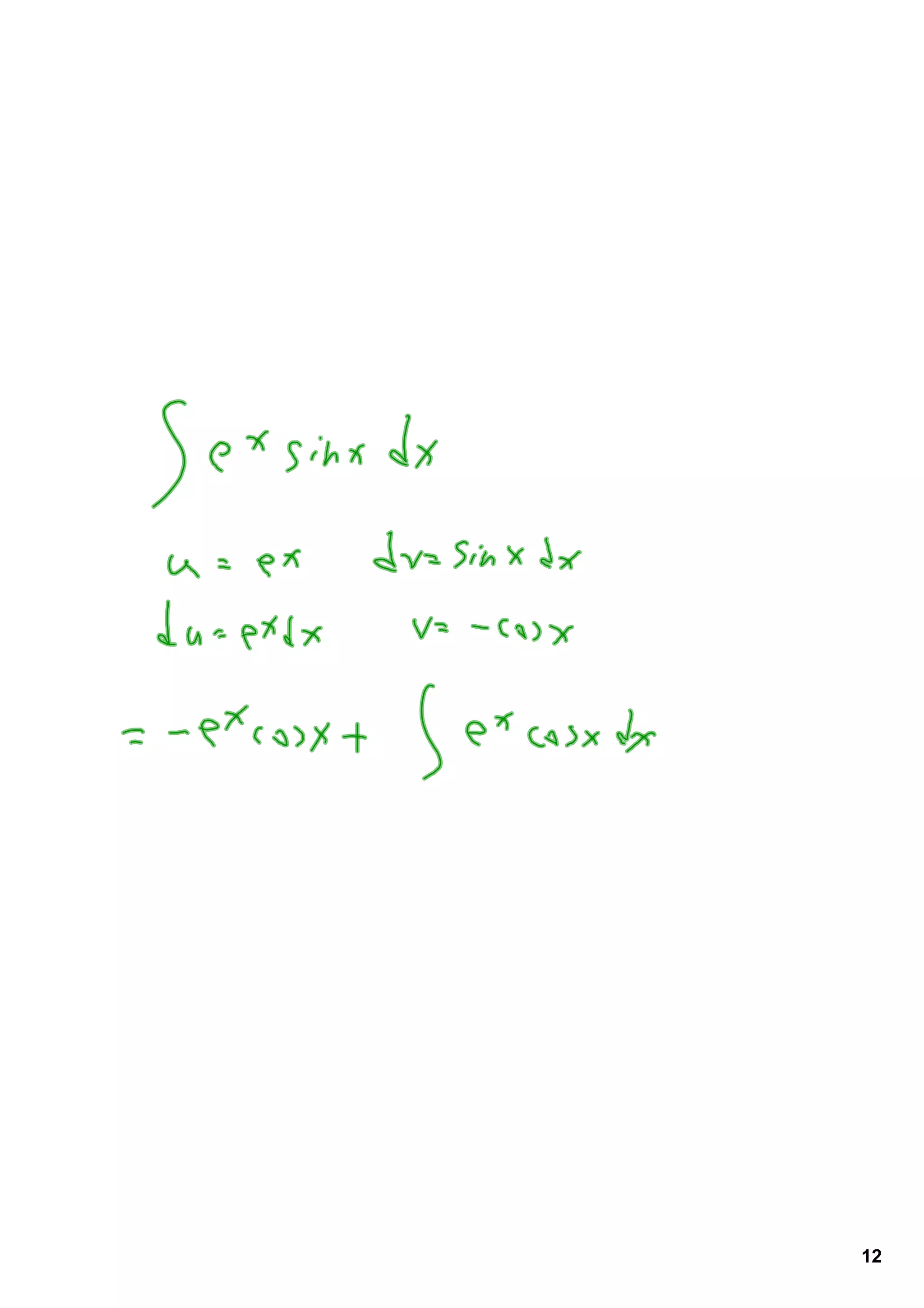 ap calculus bc 805: integration by parts | PDF