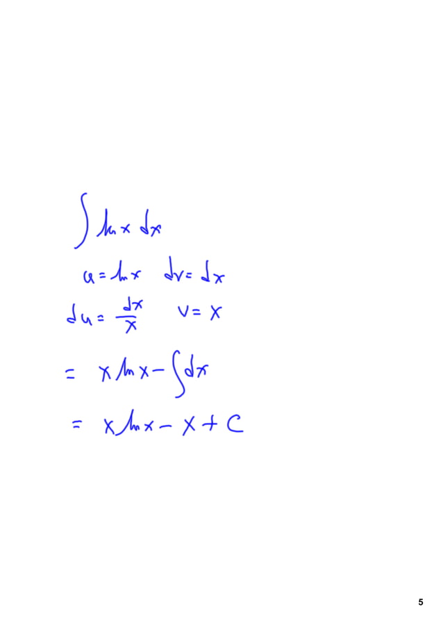 ap calculus bc 805: integration by parts | PDF