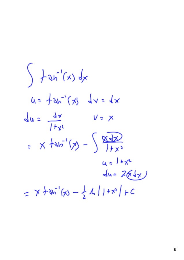 ap calculus bc 805: integration by parts | PDF