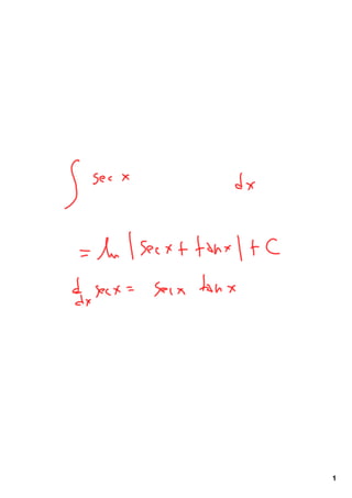 AP Calculus BC 808: Trig Sub! | PDF