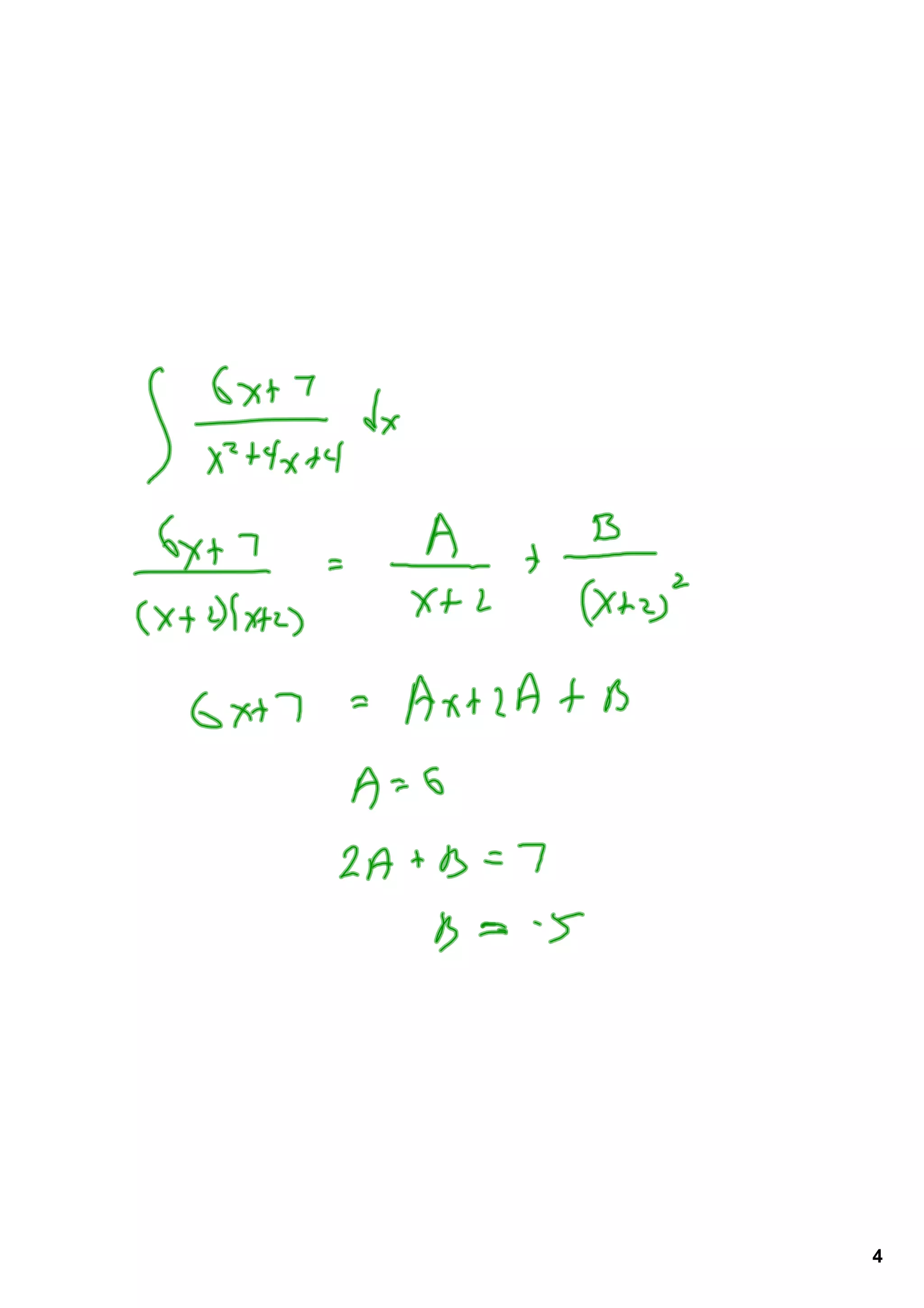 AP Calculus BC 809: Partial Fractions | PDF