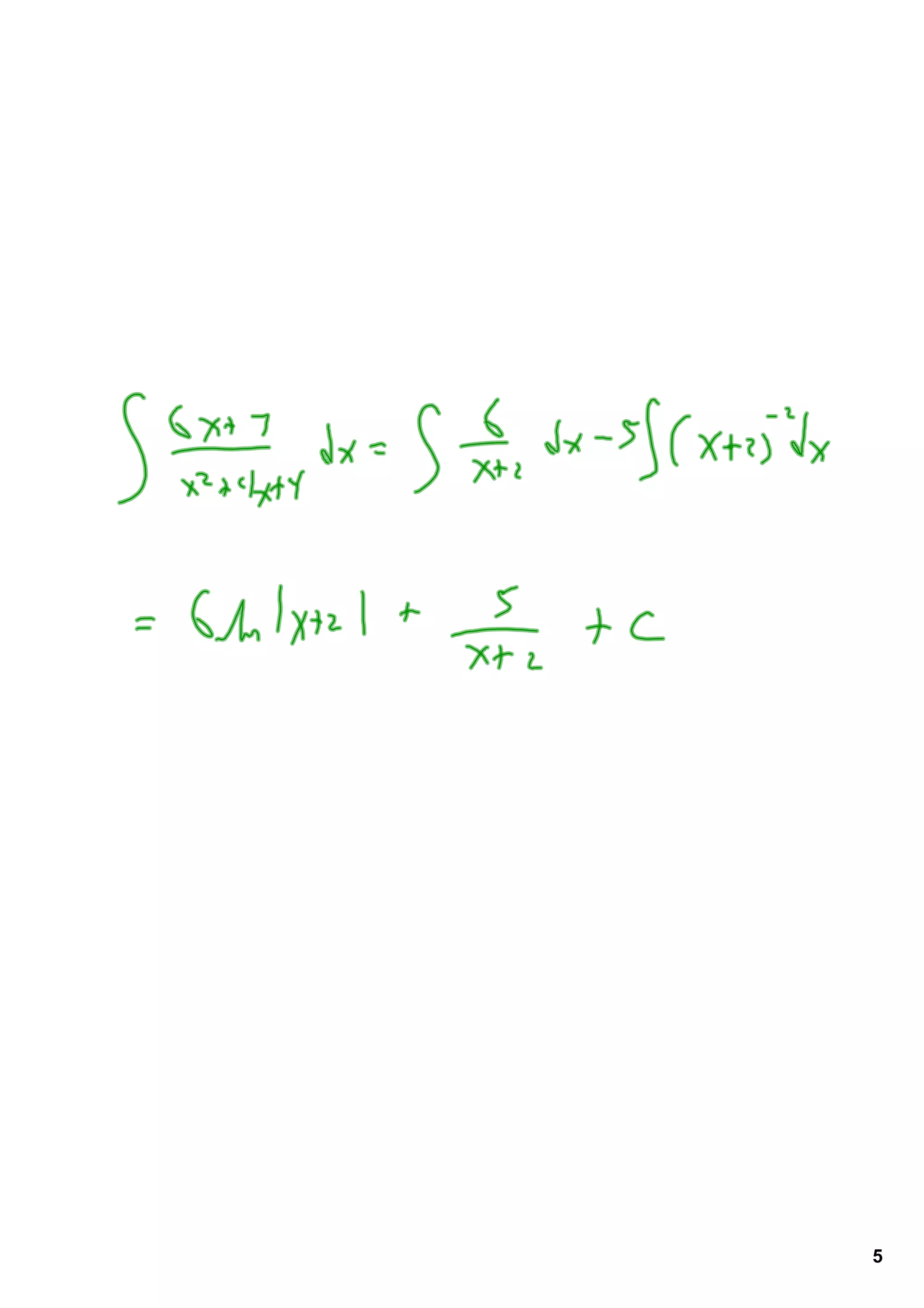 AP Calculus BC 809: Partial Fractions | PDF