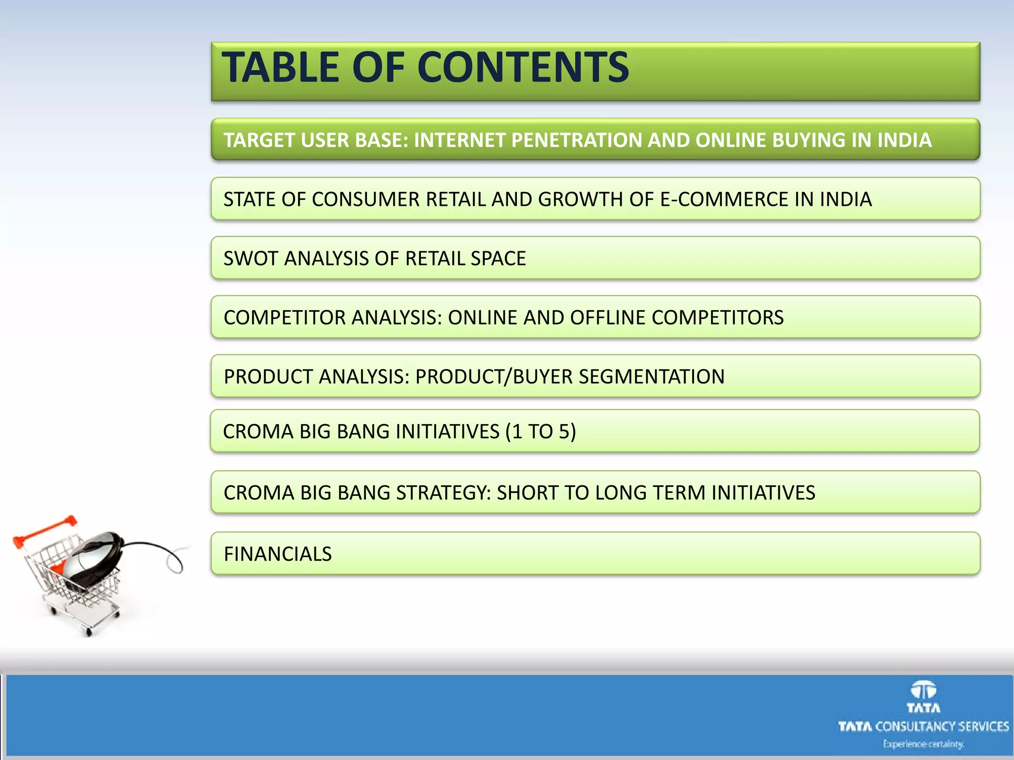 Tata Croma eCommerce GTM (Go-to-market) | PDF