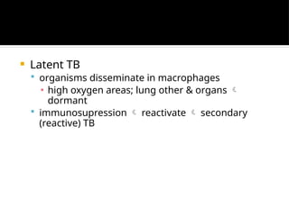 Microbiology and clinical aspects of tuberculosis and leprosy | PPTX