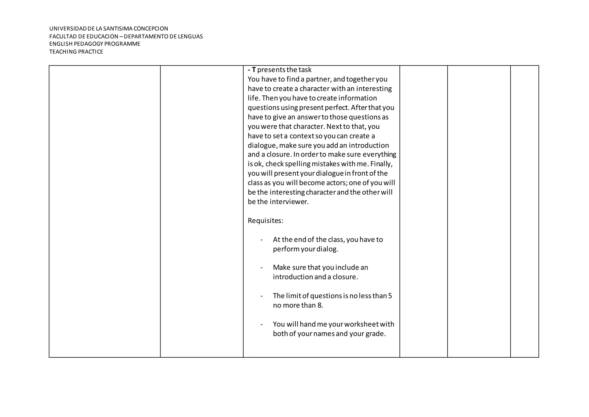 Tbl lesson plan | DOCX