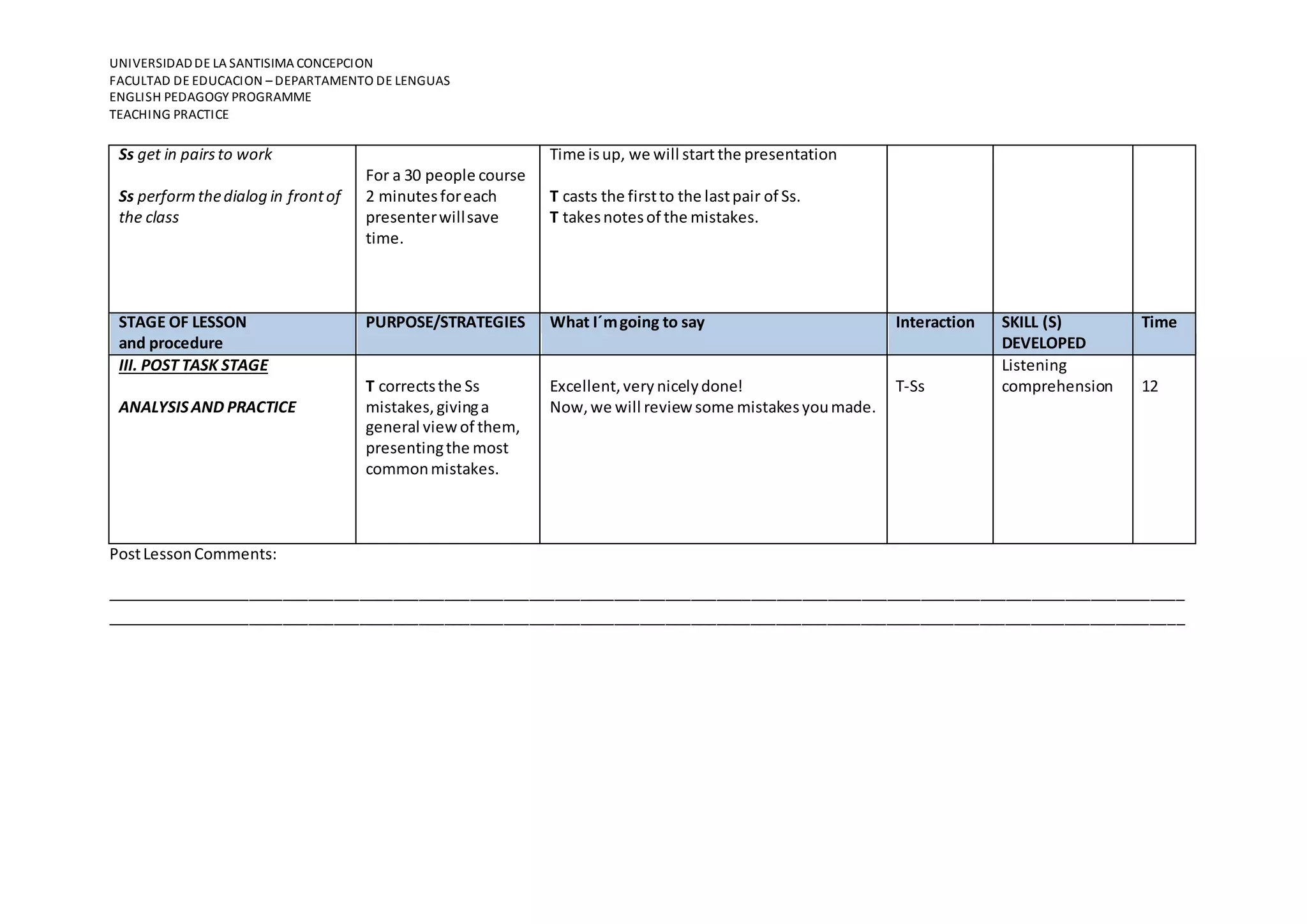 Tbl lesson plan | DOCX