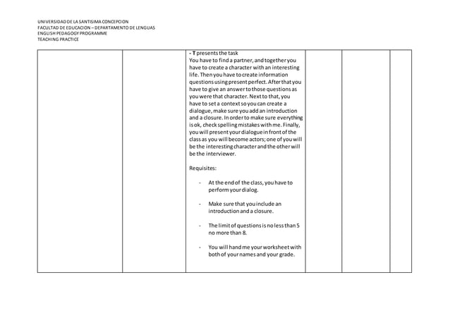 Tbl lesson plan | DOCX | Education