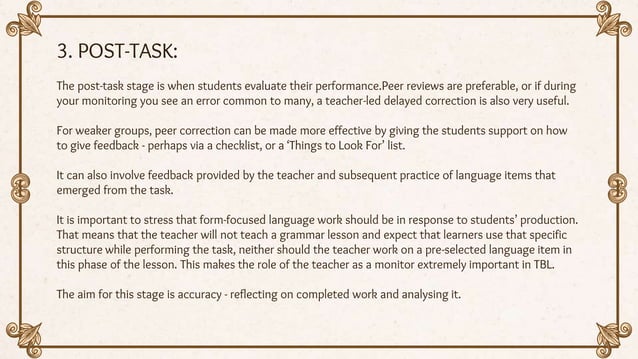 Task- Based Language Teaching (TBLT) .pptx | Homework and Study | Education