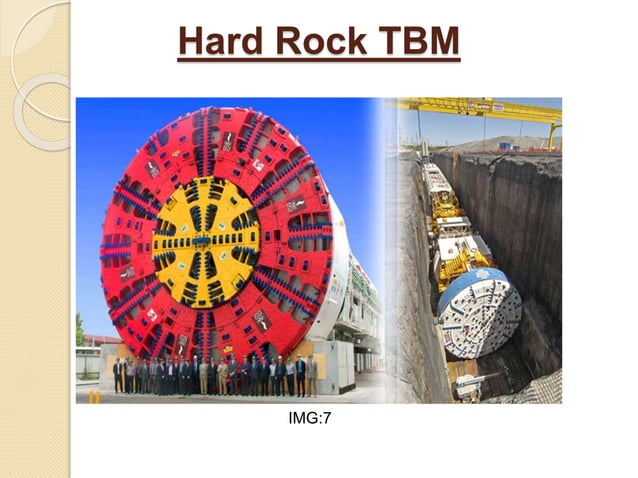 Tunnel boring machine | PPTX | Geology | Science