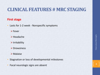 TB Meningitis | PPTX