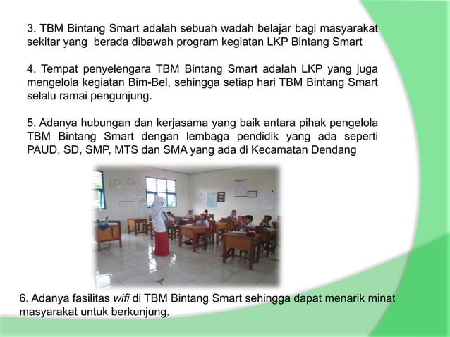 presentasi taman baca masyarakat dalam lomba TBM | PPTX