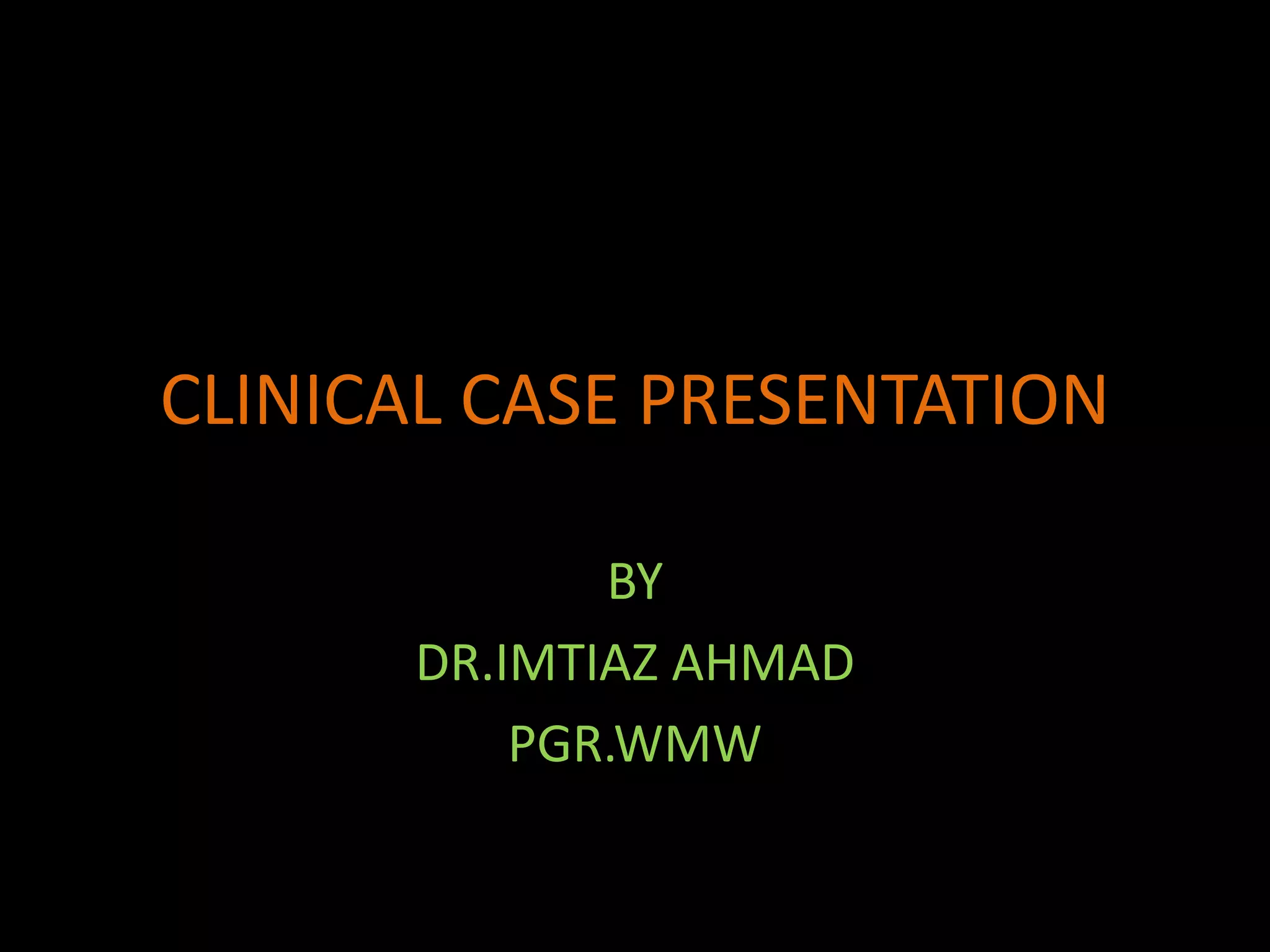 Clinical Case of Multiple Tuberculomas | PPT