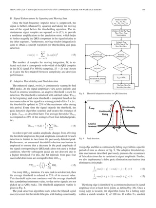 A Joint QRS Detection and Data Compression Scheme for Wearable Sensors | PDF