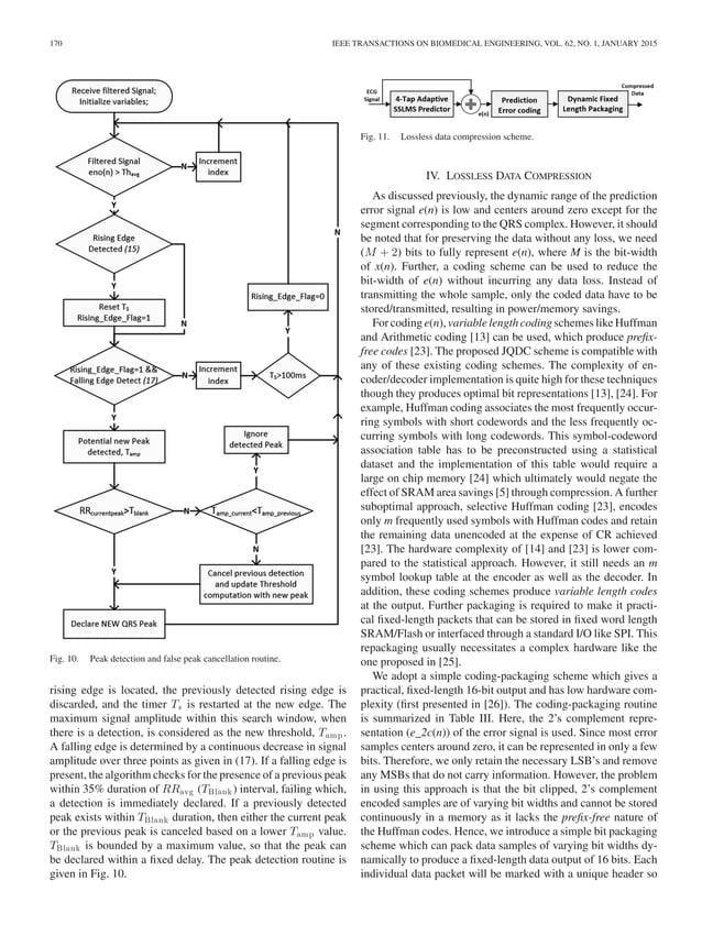 A Joint QRS Detection and Data Compression Scheme for Wearable Sensors | PDF