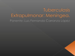 Tb meningea | PPT