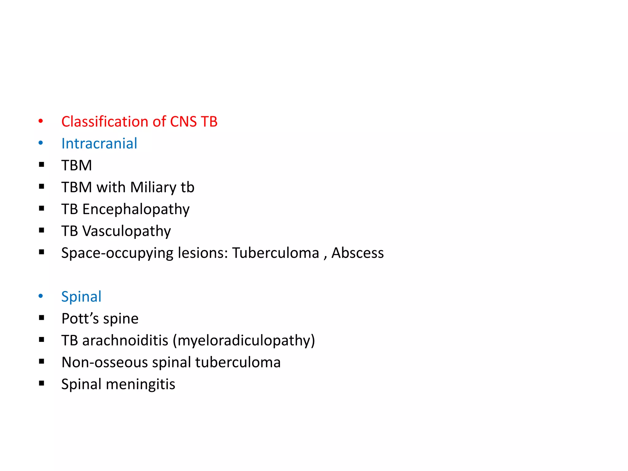 Tb meningitis | PPTX