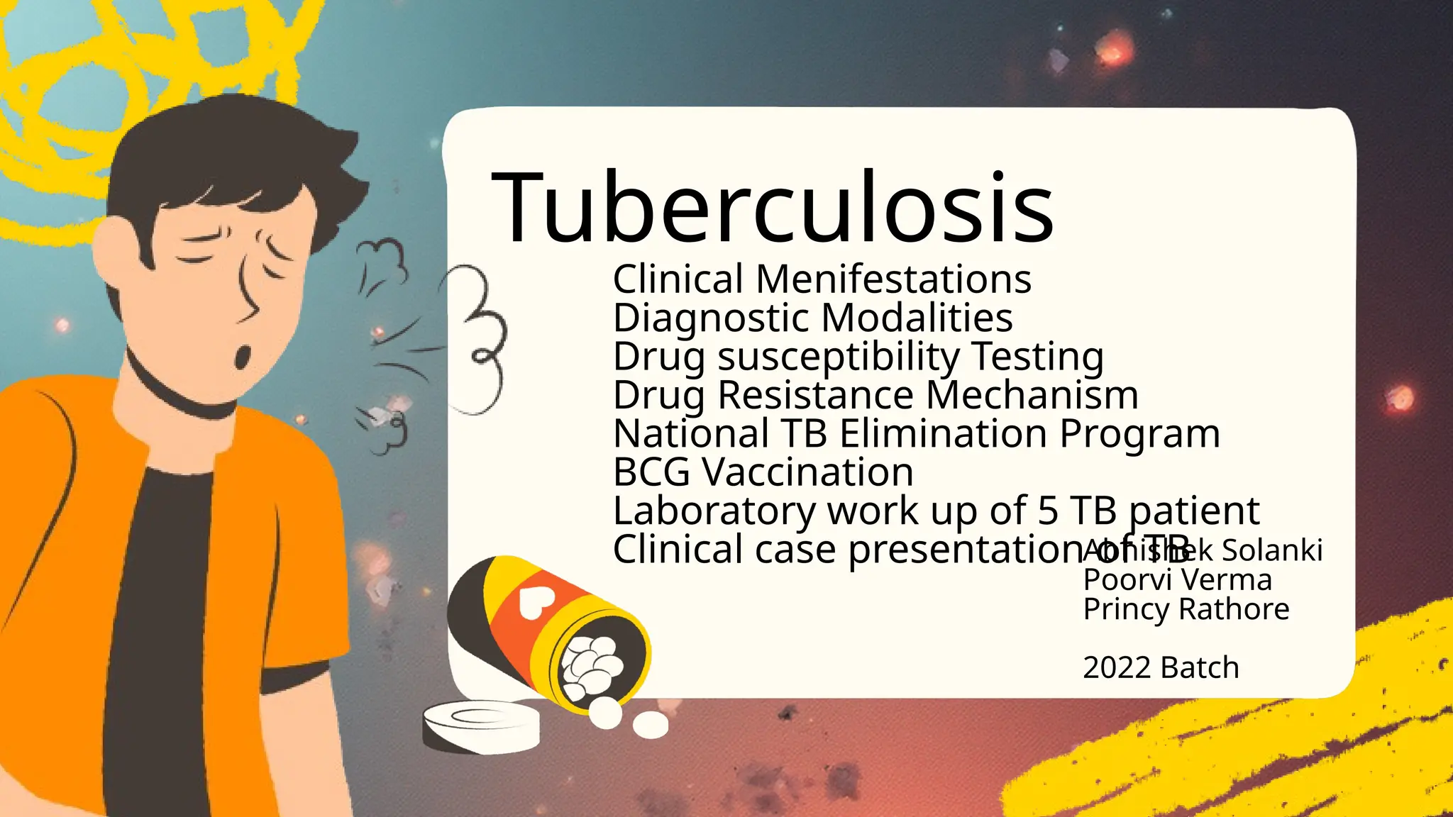 tuberculosis clinical menifestation and laboratory diagnosis | PPTX