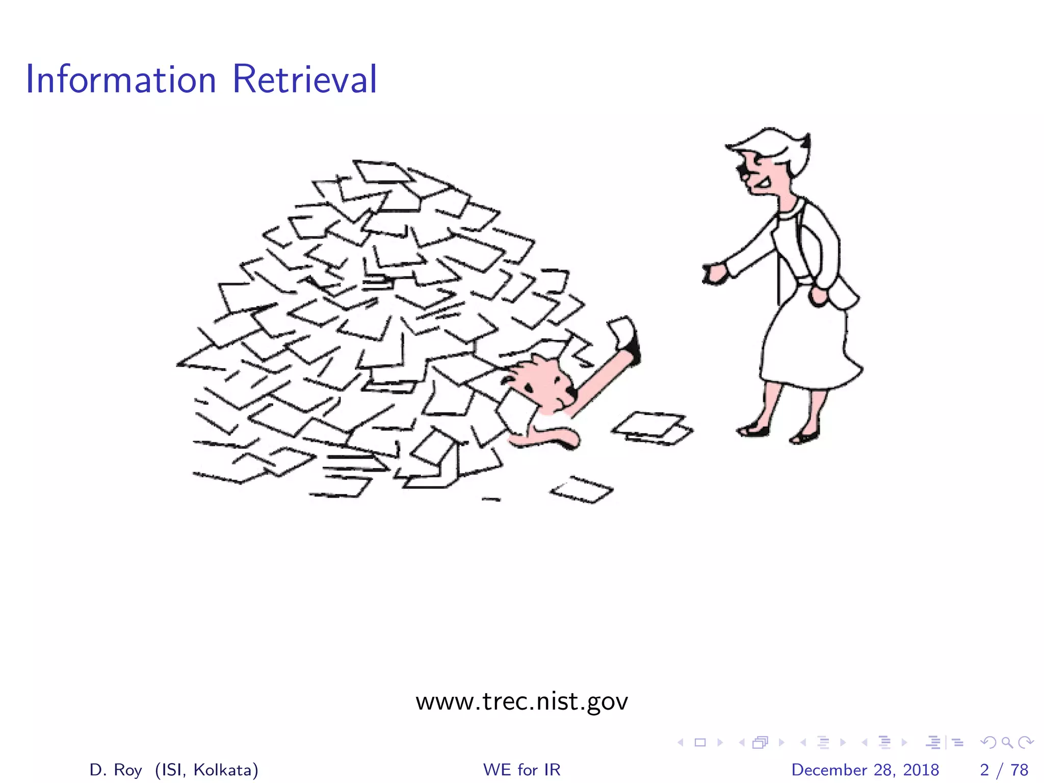 Improving Information Retrieval Performance using Word Embedding | PPT