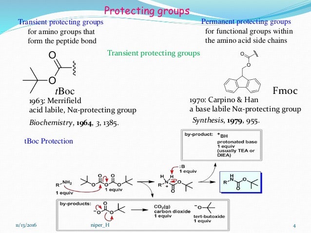 T boc fmoc protocols in peptide synthesis