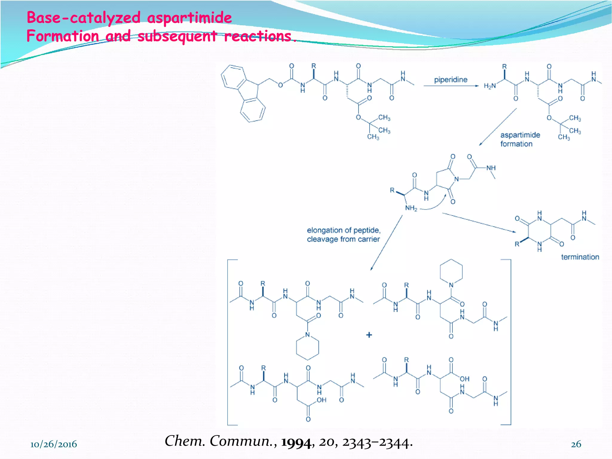 tboc fmoc protocol in solid phase peptide synthesis | PDF