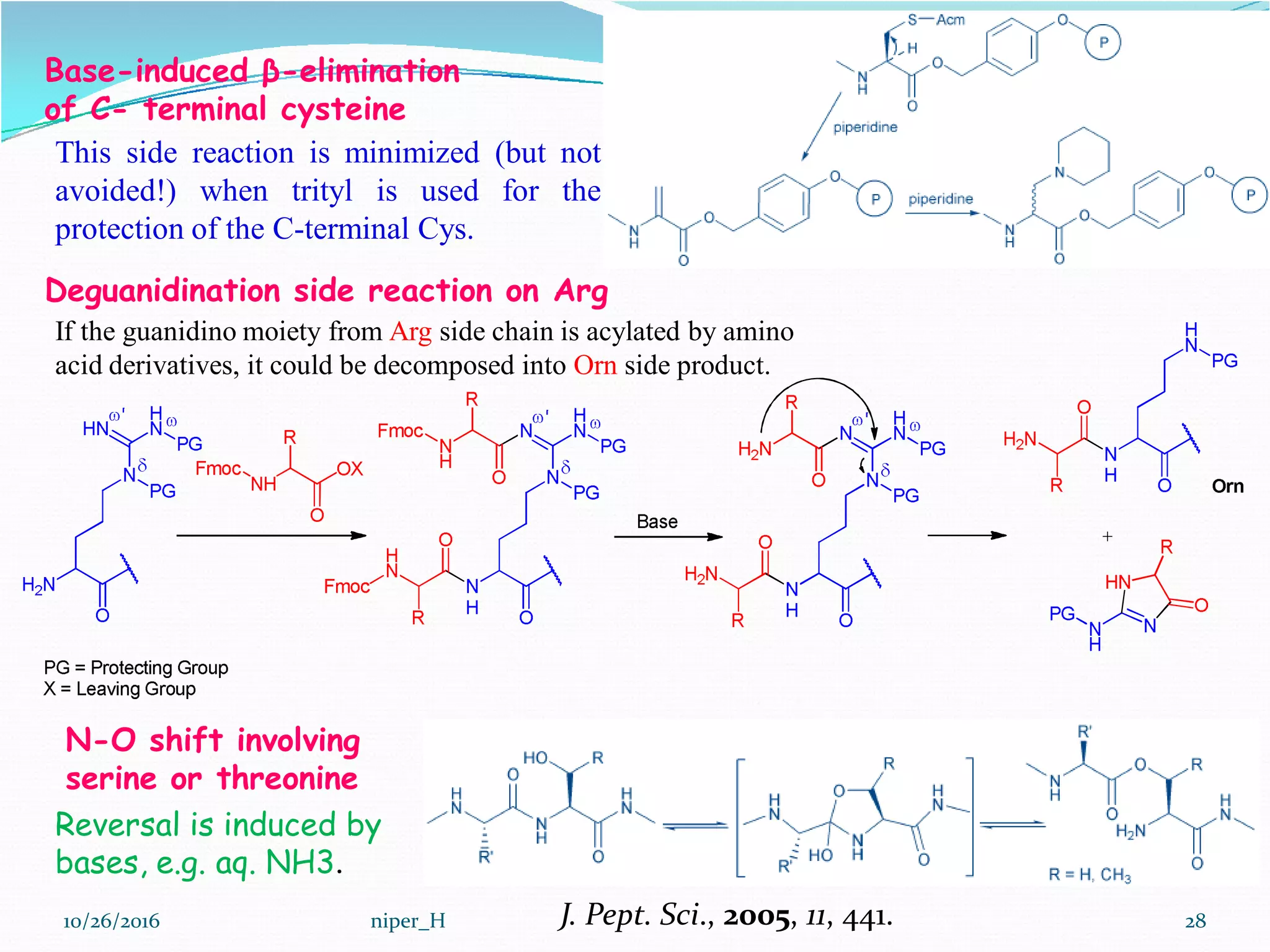 tboc fmoc protocol in solid phase peptide synthesis | PDF