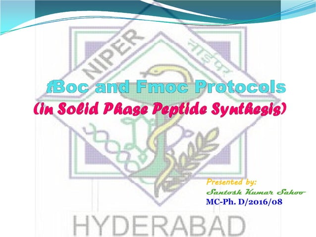 tboc fmoc protocol in solid phase peptide synthesis | PDF