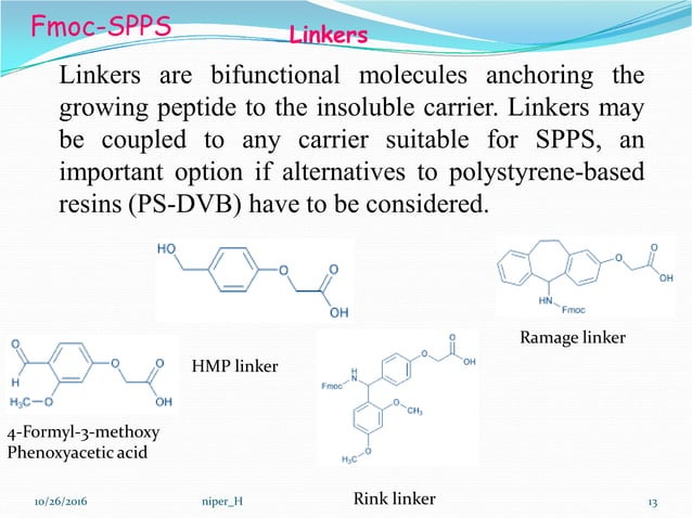 tboc fmoc protocol in solid phase peptide synthesis | PPT