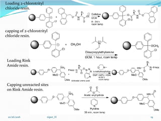 tboc fmoc protocol in solid phase peptide synthesis | PDF