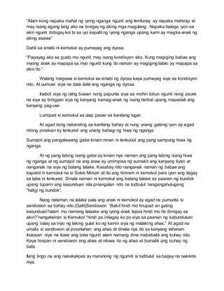 Tboli research paper | DOCX