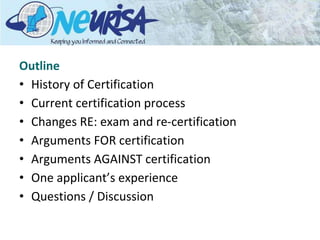 To be or not to be...a certified GISP | PPTX